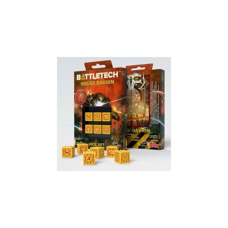 DICE SET BATTLETECH HOUSE DAVION