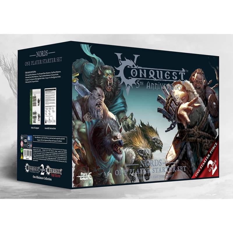 JEUX DE FIGURINES CONQUEST NORDS - STARTER SET 5e ANNIVERSAIRE