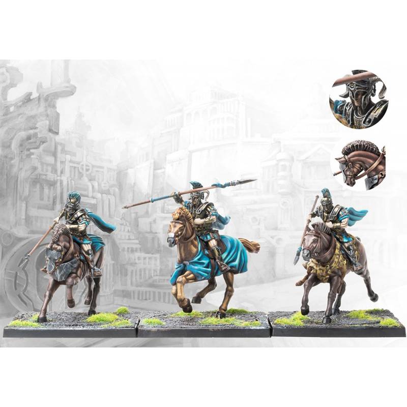 JEUX DE FIGURINES CONQUEST CITY STATES - COMPANION CAVALRY