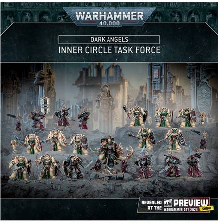 WARHAMMER 40K : BATTLEFORCE DARK ANGELS INNER CIRCLE TASK FORCE FRW...