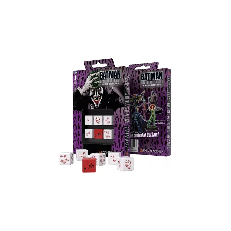 DICE SET BATMAN - JOKER