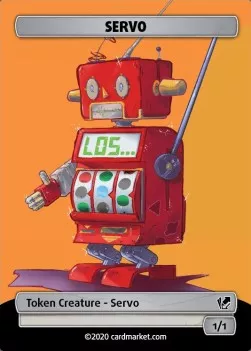 SERVO FOIL TOKENFOILS TOKENS Servo Foil Token (Artifact 1/1)